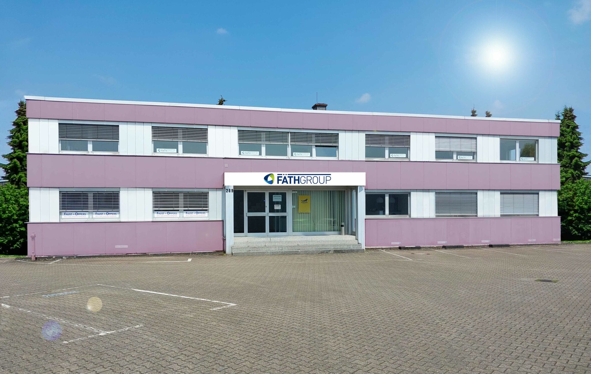 New location of the Faeth Group in Leverkusen - Fäth GmbH
